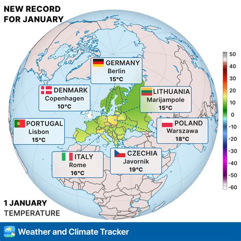 Warm January In Europe Weather And Climate Site By