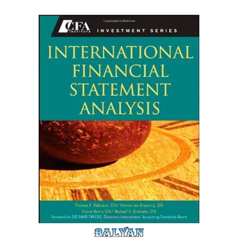 دانلود کتاب International Financial Statement Analysis بلیان