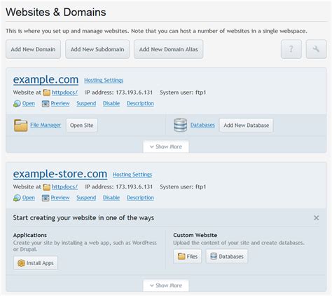 How To Configure Multiple Storefronts In Plesk 12 — Cs Cart 411x