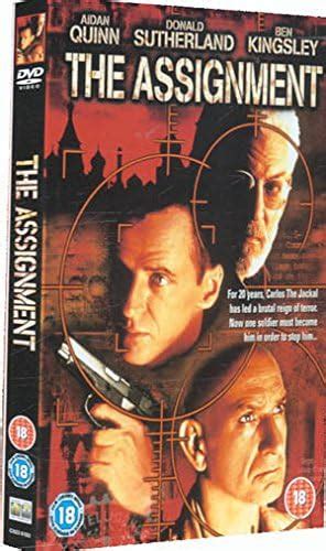 The Assignment Dvd 1997 Uk Aidan Quinn Donald