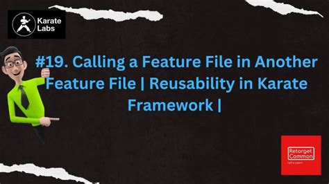 Amod Mahajan On Linkedin 19 Calling Feature File In Another Feature File Reusability Karate