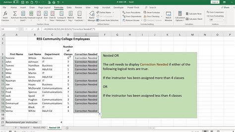 How To Use The Microsoft Excel If Function With Nested Or Function Youtube