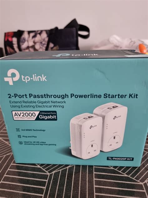 Tp Link Powerline Starter Kit Av Computers Tech Parts Accessories Networking On