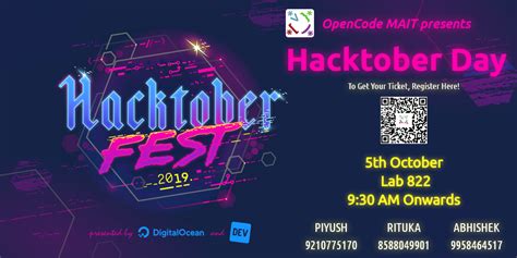 Github Opencode Communityhacktoberfest2019 Hacktober Day