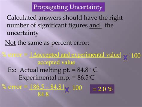 PPT Uncertainty In Measurement PowerPoint Presentation Free Download ID