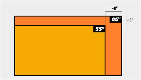 55inchtvdimensions
