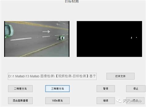 【目标检测】基于帧差法和vibe 高斯建模实现检测行人和车辆附matlab代码 行人检测算法的源码 csdn博客