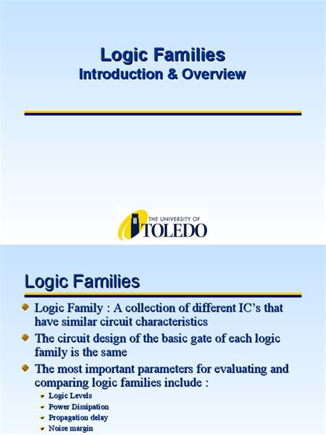 Logic Families Pdf Field Effect Transistor Logic Gate
