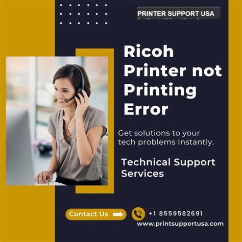 How To Resolve Ricoh Printer Not Printing Error By Printer