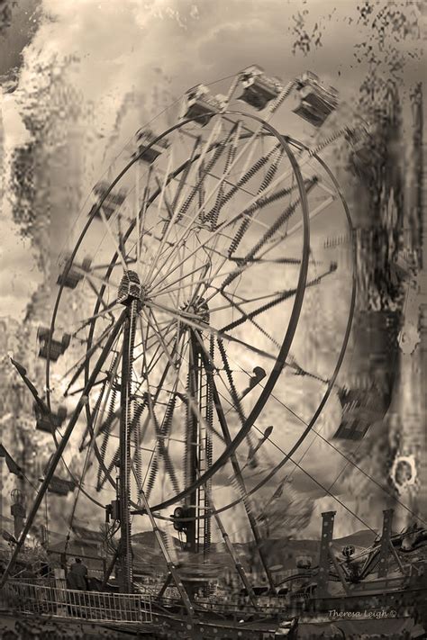 Vintage Ferris Wheel Photography 397 Old Fashioned Ferris Wheel Stock