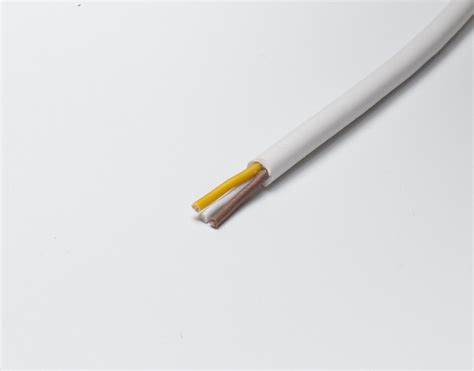 3 Core 050mm White Sheath 1m Vivid Lightworks