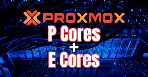 Proxmox P And E Cores Microcode Patch Update Virtualization Howto