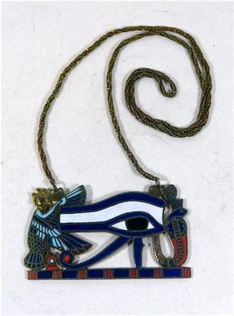 Egyptian Enamel Necklace Necklacechain Jewellery