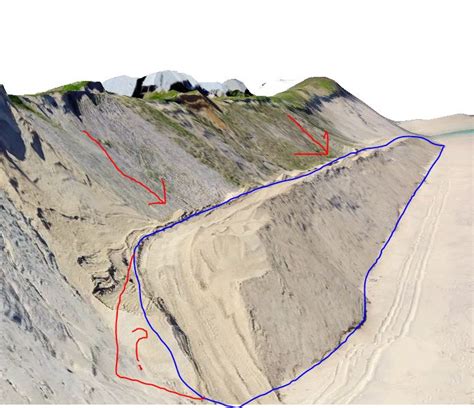 Calculate Volume Sand Against A Slope Esri Community