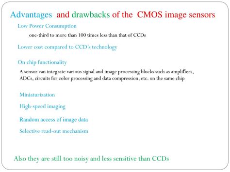PPT CMOS Image Sensors PowerPoint Presentation Free Download ID