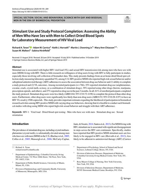Stimulant Use And Study Protocol Completion Assessing The Ability Of