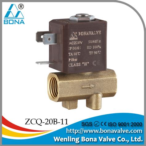 Bona Water Steam Air Solenoid Valve Zcq 20b 11 Solenoid Valve And