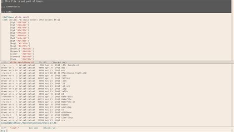 White Sand Theme Emacs Themes