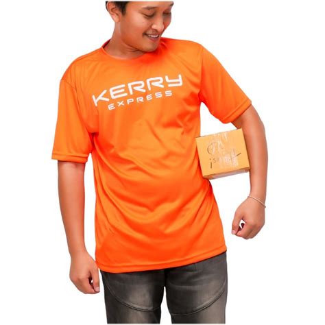 A041 เสื้อยืดคอกลม สกรีนลายkerry เนื้อผ้ากีฬา ผ้านุ่ม ลื่น สวมใส่สบาย