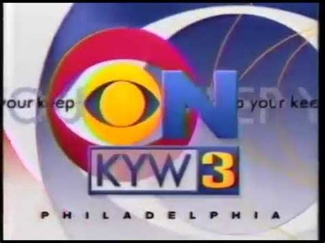 KYW CBS Affiliation Switch Station ID 1995 Keep Your Eye On KYW 3 YouTube