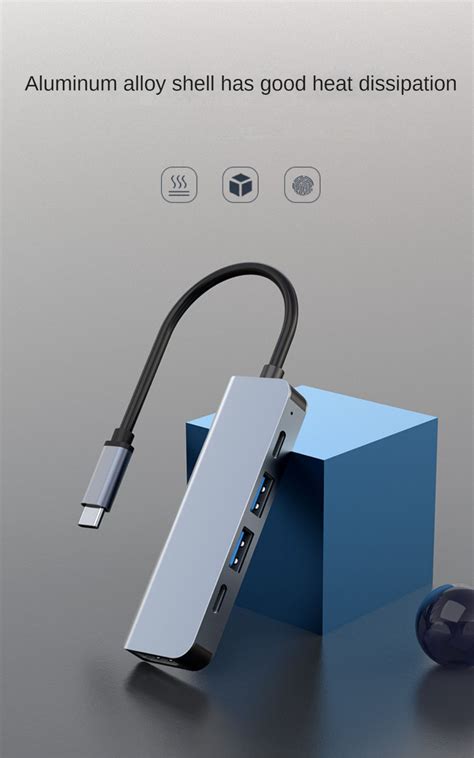 Type C In Docking Station Hdmi K Usb Type C Data Transfer Usb Multi Port Hub Usb C Hub For