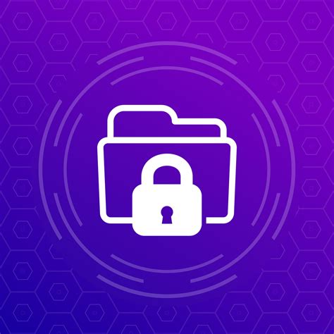 Locked Folder Icon For Web 27445573 Vector Art At Vecteezy