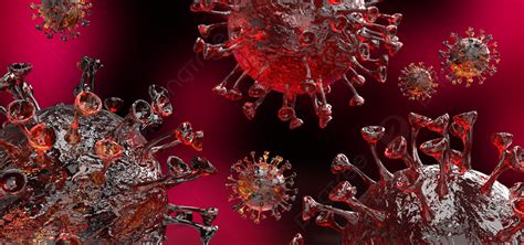 3d Illustration Of Viruses Causing Infectious Diseases Virus Abstract