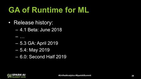 Accelerating Machine Learning On Databricks Runtime