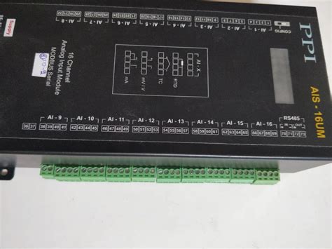 Analog Input Modules 8 16 Universal Channel Analog Input Module Manufacturer From Chandigarh