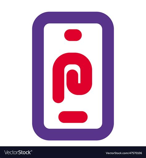 Fingerprint Biometric Security System For Safety Vector Image