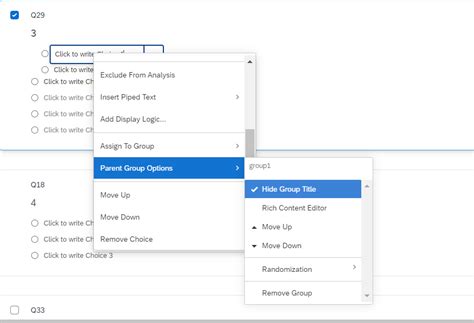 how to unhide group title xm community