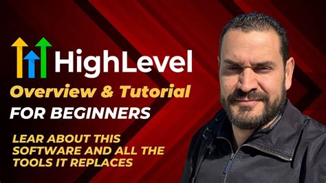 Gohighlevel Overview And Step By Step Tutorial For Beginners 2023 Youtube
