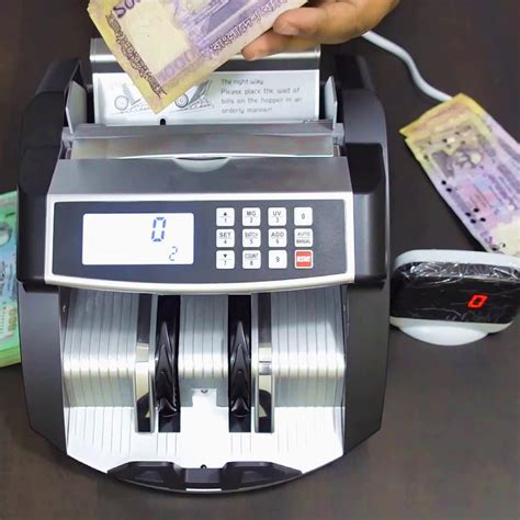 Multi Currency Counter 2040d Bill Money Counter With Mg1 Mg2 Counterfeit Bill Detection Led