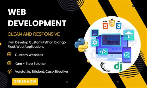 Develop A Responsive Website Using Django Or Flask By Aroojweb12 Fiverr