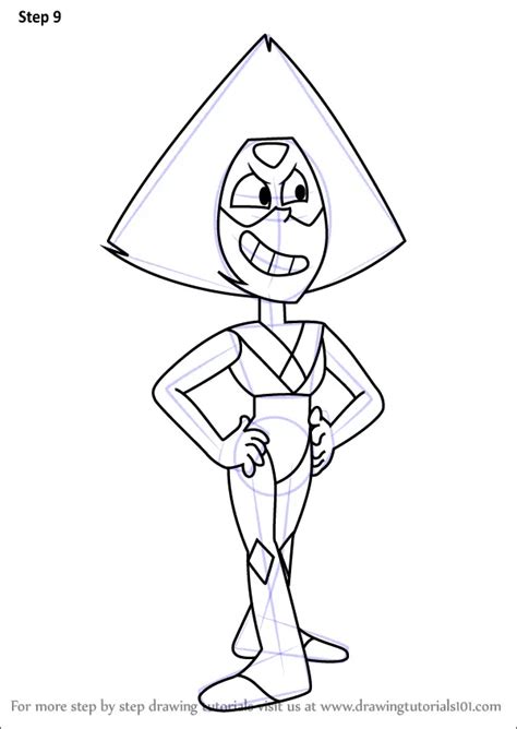 How To Draw Regular Peridot From Steven Universe Steven Universe Step