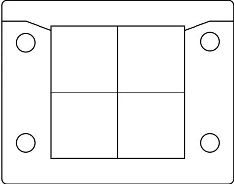 Kel Er B4 V2a 48204 200 Ramka Przepustu Kablowego Dzielona śruba Nierdzewna