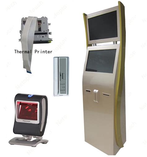 Interactive Dual Monitor Touch Screen Kiosk For Payment Transactions Buy Dual Monitor