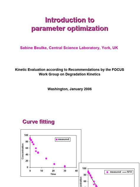 04 Parameter Optimisation Pdf Errors And Residuals Mathematical Optimization