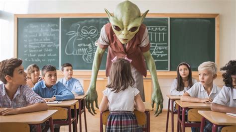Little Human Girl Shocks Alien Teacher In Galactic Class By Solving Absurd Alien Test With Super