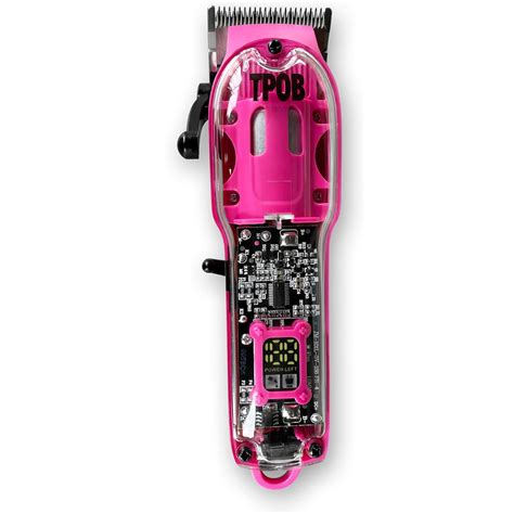 17 Mo Finance Tpob Slime 2 Candy Pink Clipper Trimmer Shaver Set Barber Hair Clippers In