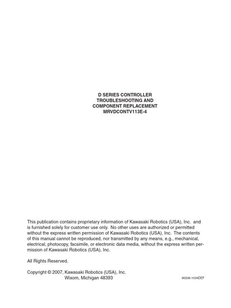 D Series Controller Error Codes Pdf