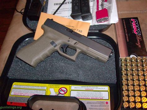 Pistols Brand New Glock 22 40 Od Green