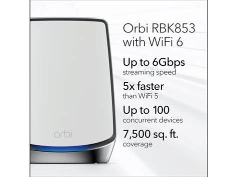 Netgear Orbi Ax6000 Tri Band Mesh Wifi 6 System 3 Pack Refurbished Stacksocial