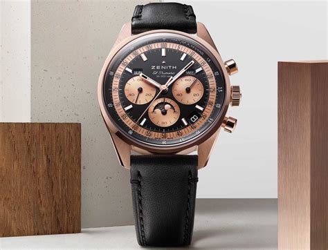 Zenith Chronomaster Original Triple Calendar Chronograph Rose Gold