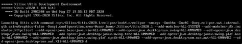 how to use vitis 2020 1 to create an image and load the image to an