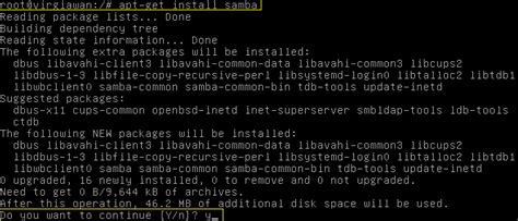 Install Dan Konfigurasi Samba Server Di Debian Virgiawan Blog