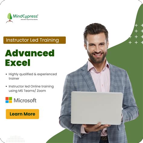 Advanced Excel Instructor Led Online Training Mindcypress