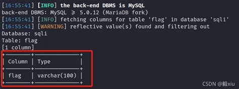 Sqlmap使用unable To Retrieve Column Names For Table Flag I Csdn博客