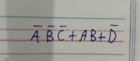 Solved Draw The Logic Circuits For The Minimum Sop