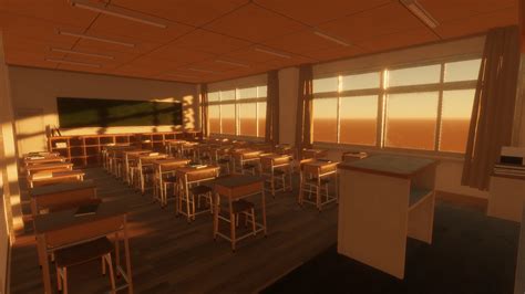 Japanese School Classroom Pack